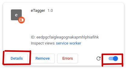 eTagger - An Energy Pattern Tagging Tool for GitHub Issues in Android Projects
